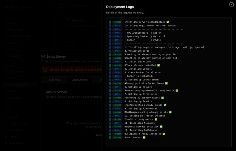 How To Deploy And Run Dokploy On Developer Cloud Servers - UpCloud