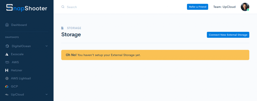 How To Save Backups In Object Storage Using SnapShooter - UpCloud