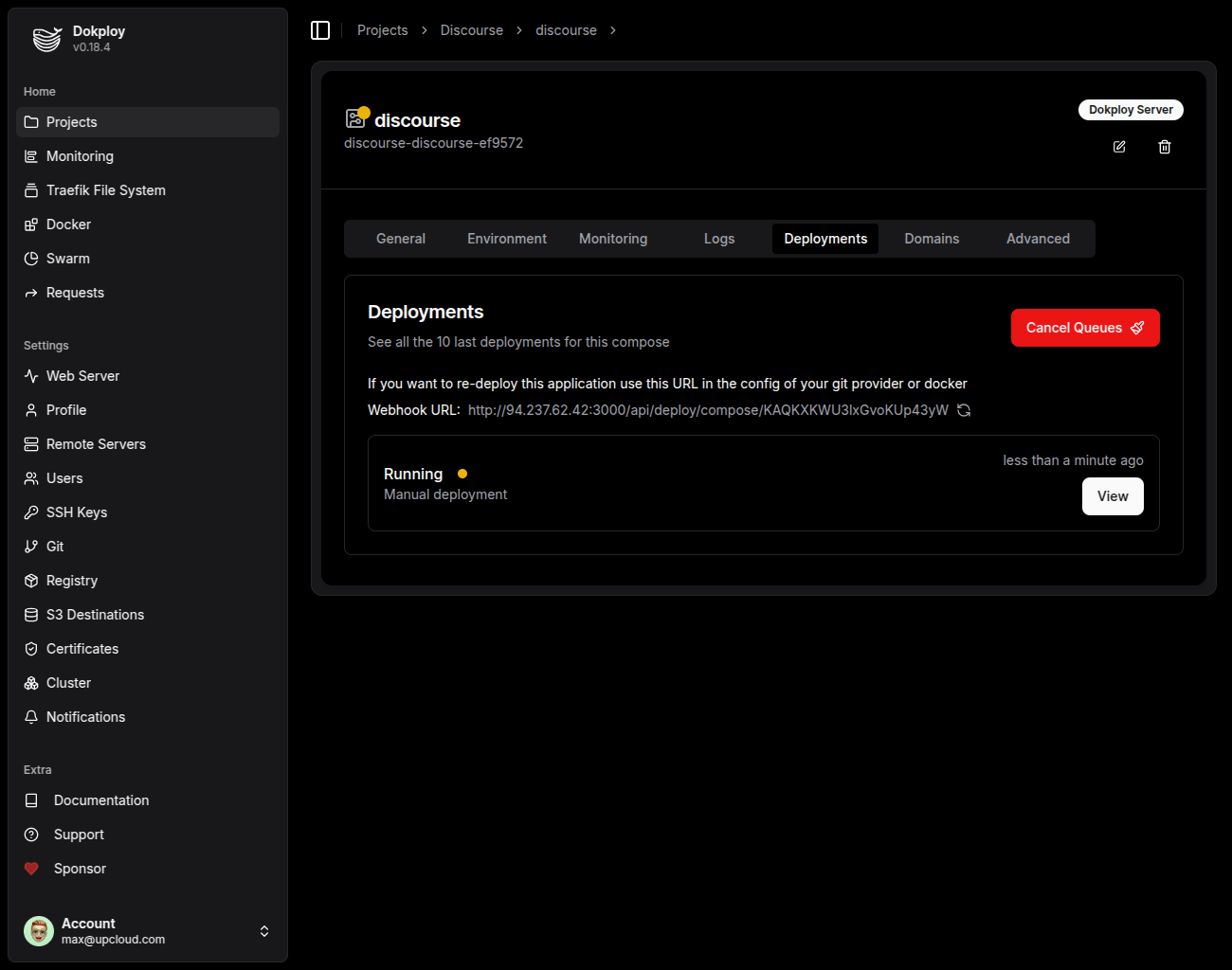 How To Deploy And Run Dokploy On Developer Cloud Servers Upcloud