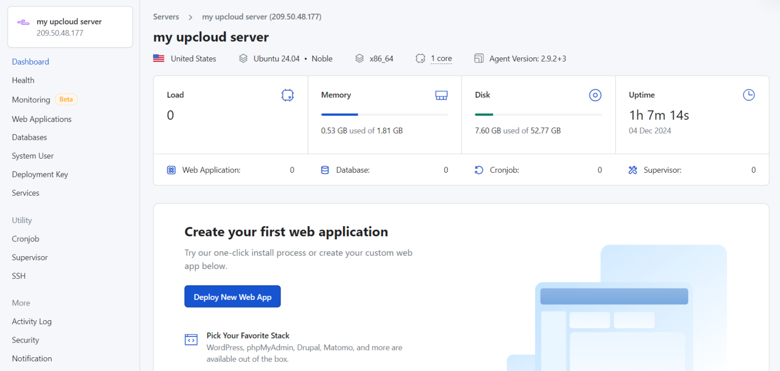 How To Get Started With RunCloud - UpCloud