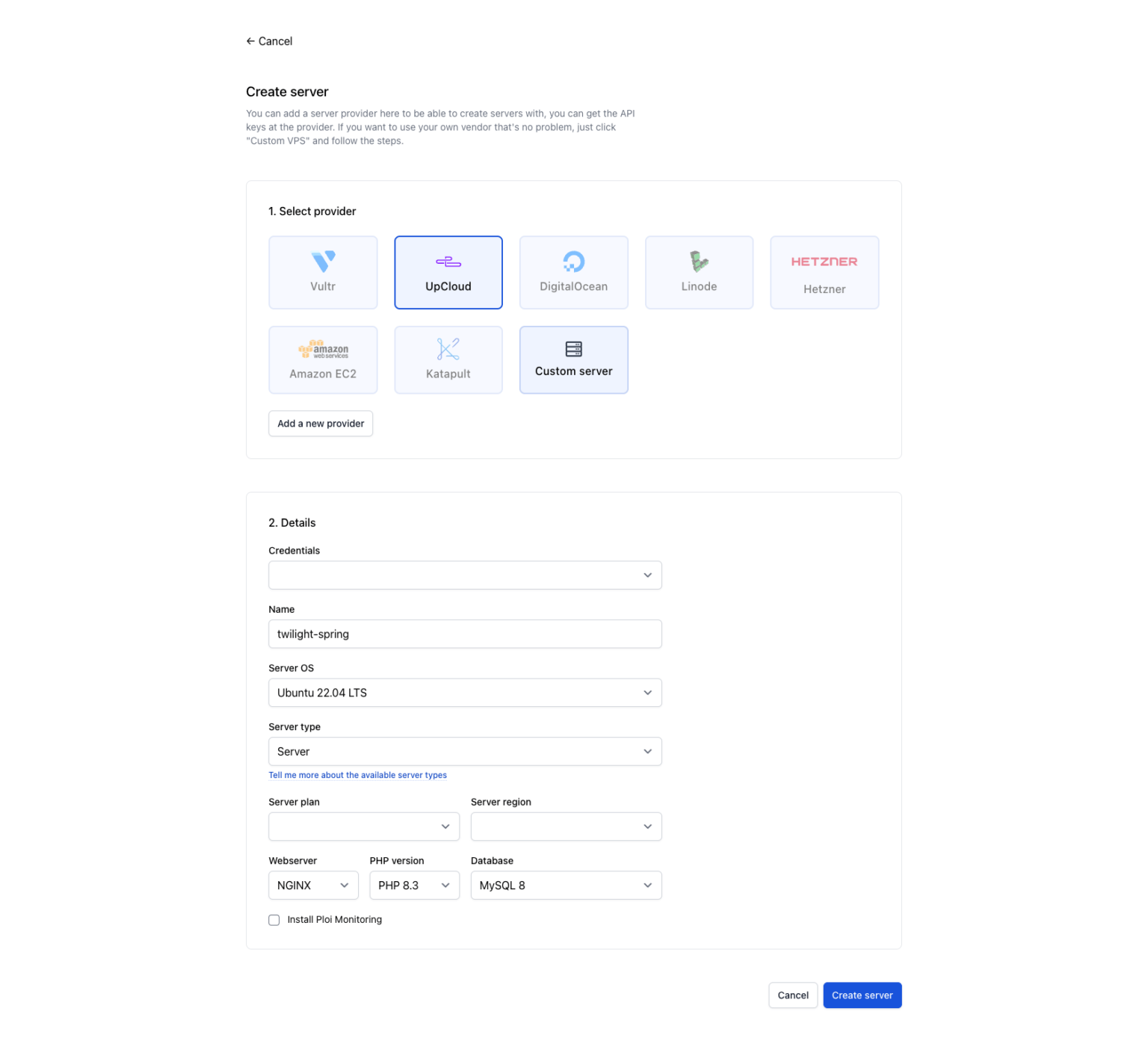 How To Start Deploying Websites With Ploi - UpCloud