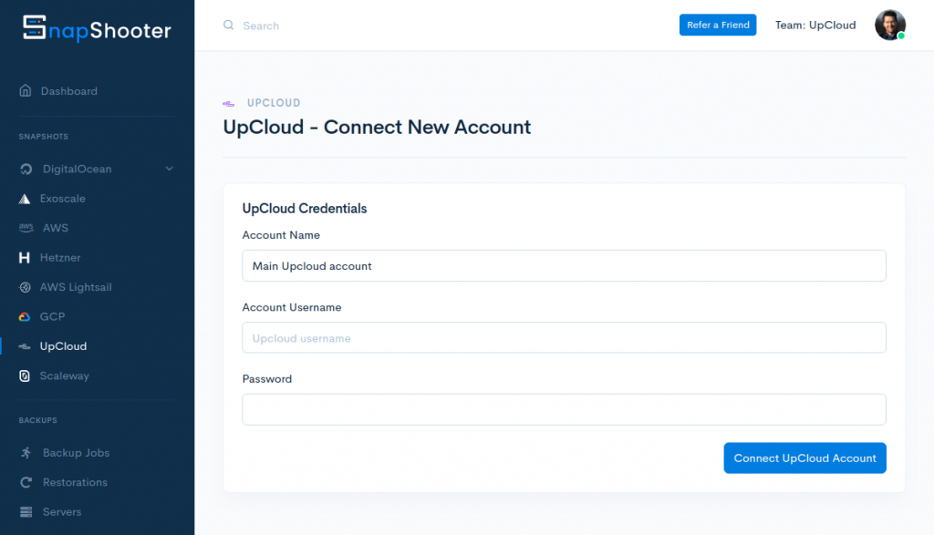 How To Schedule Backups With Snapshooter Upcloud