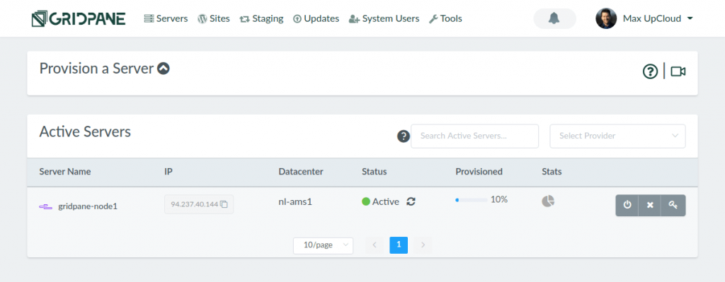 How To Get Started With GridPane On UpCloud - UpCloud