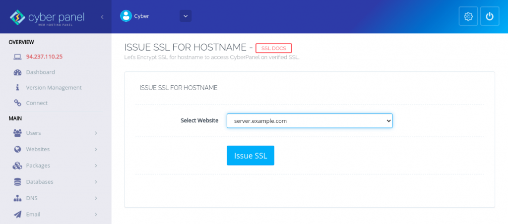 How To Install WordPress With CyberPanel On Ubuntu - UpCloud