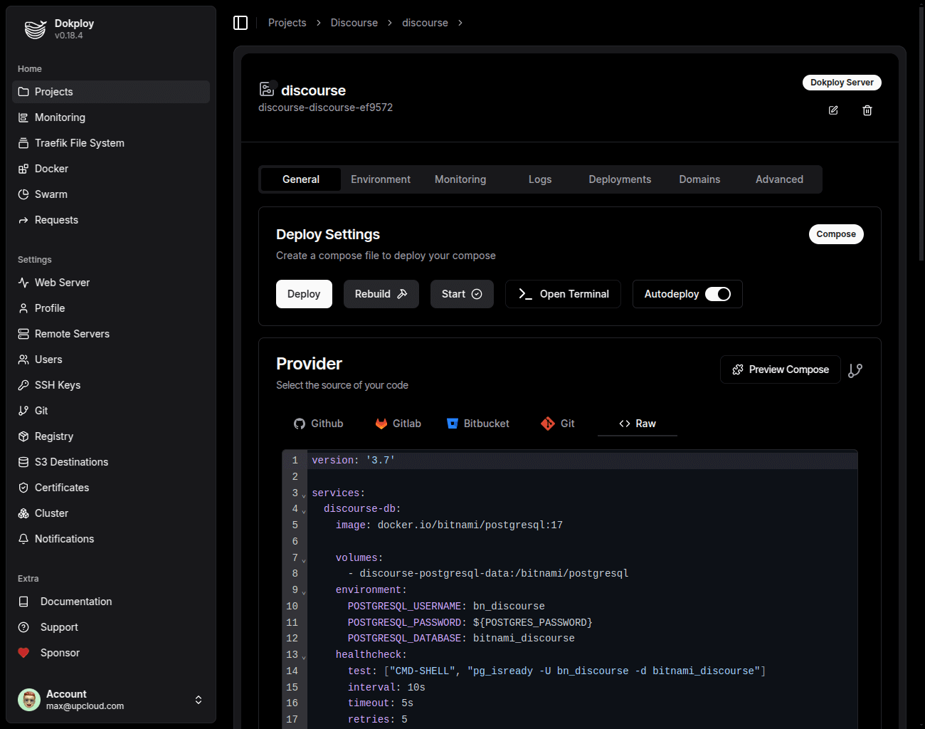 How To Deploy And Run Dokploy On Developer Cloud Servers - UpCloud