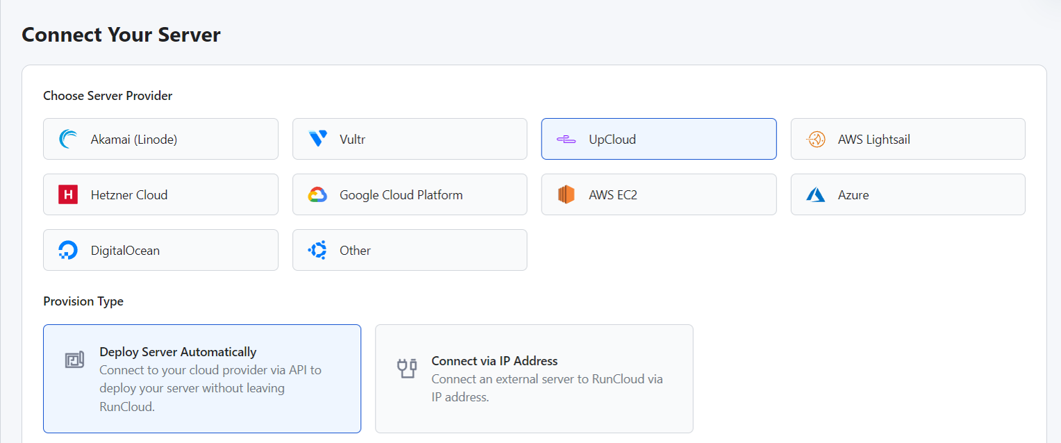 How To Get Started With RunCloud - UpCloud