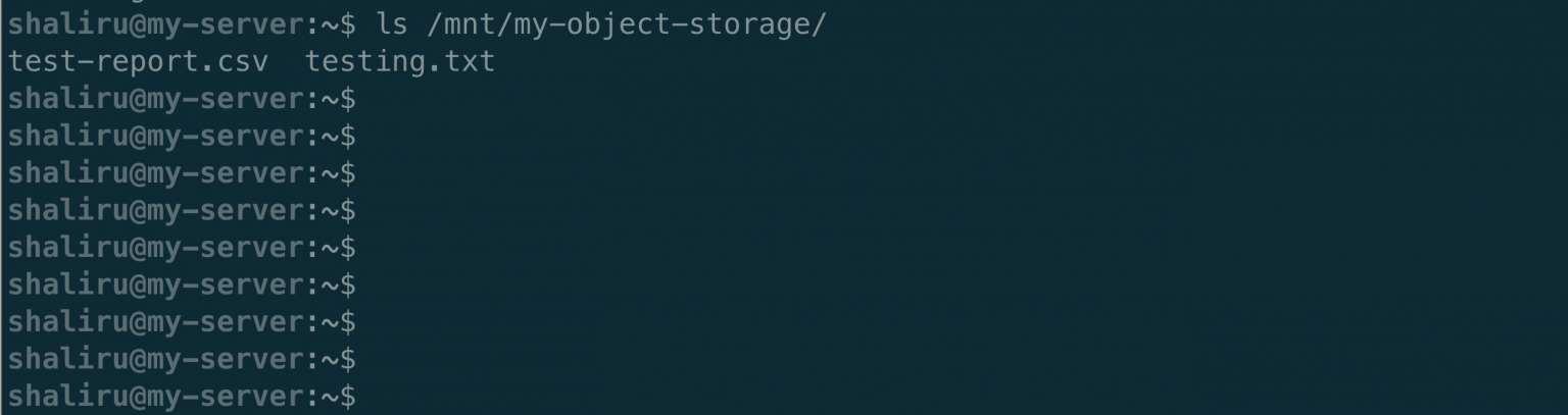 How To Mount Object Storage On Cloud Server Using S3fs-fuse - UpCloud
