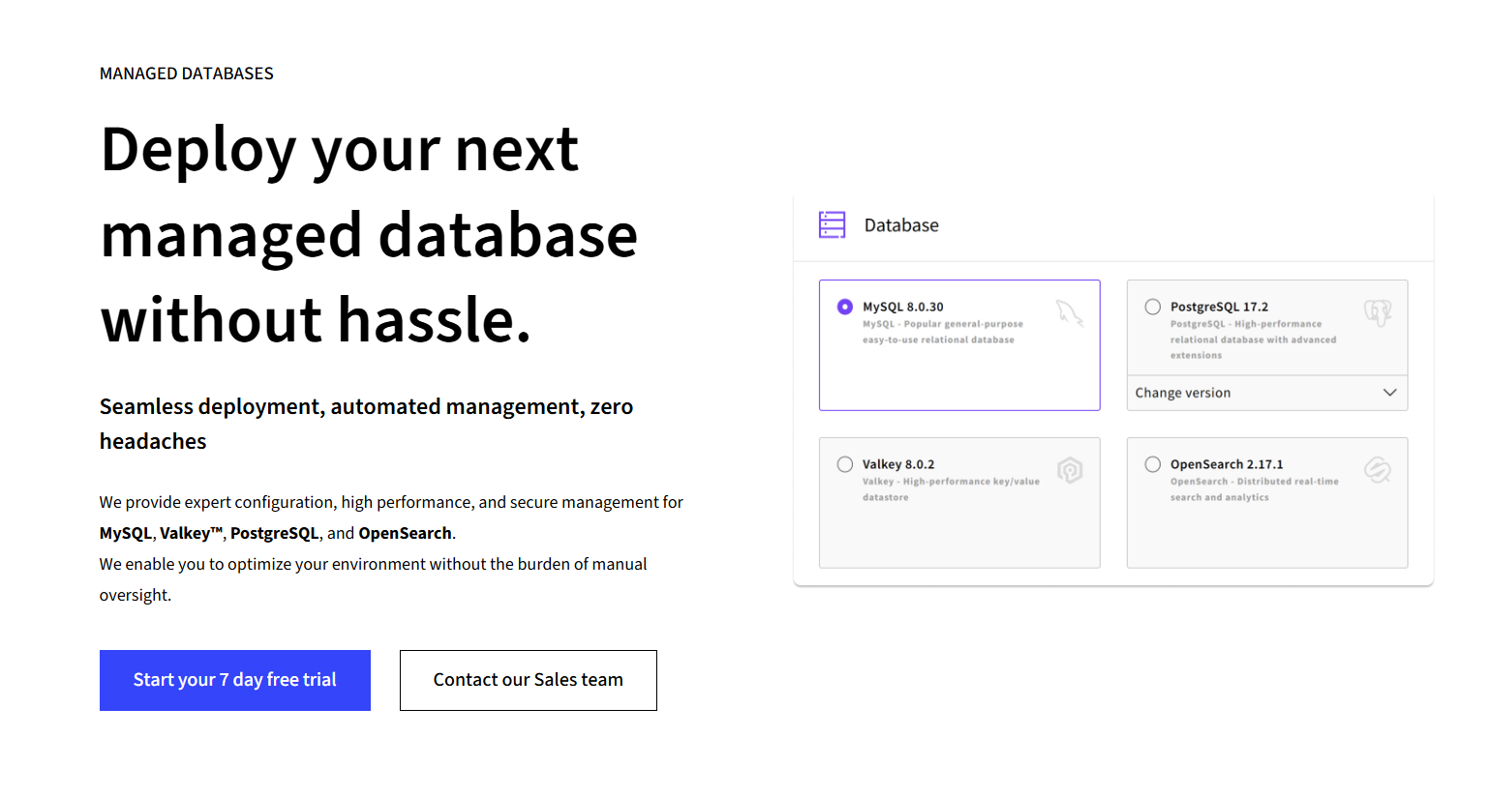 UpCloud Managed Databases Platform