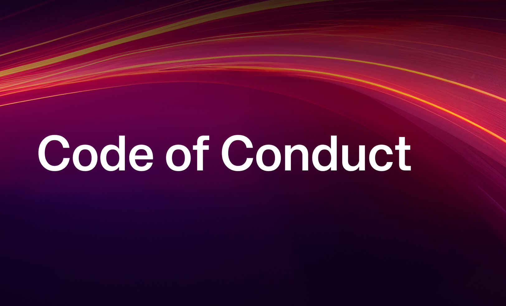 Code Of Conduct - UpCloud