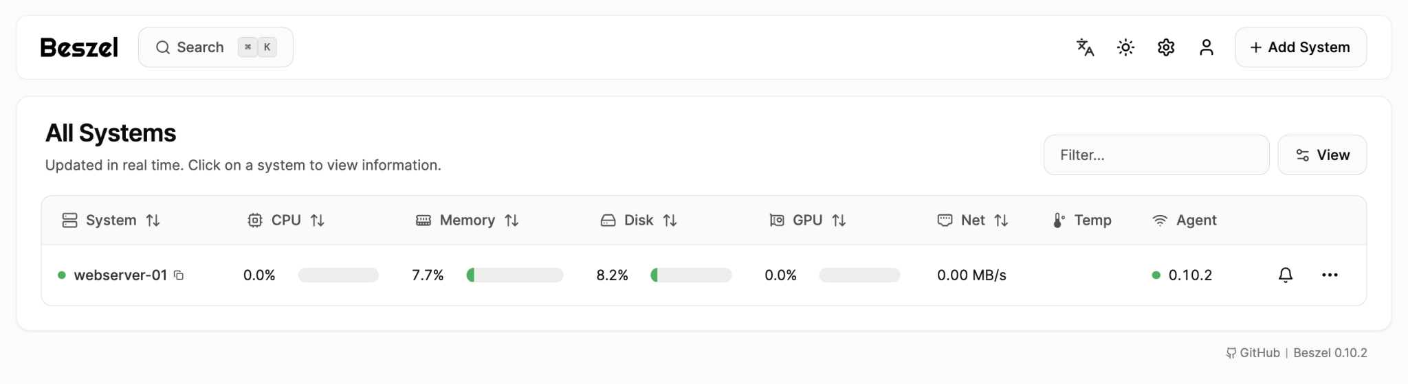 How To Setup Basic Server Monitoring With Beszel - UpCloud