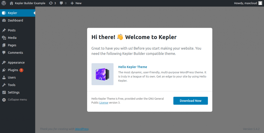 How To Get Started With Kepler Website Builder - UpCloud
