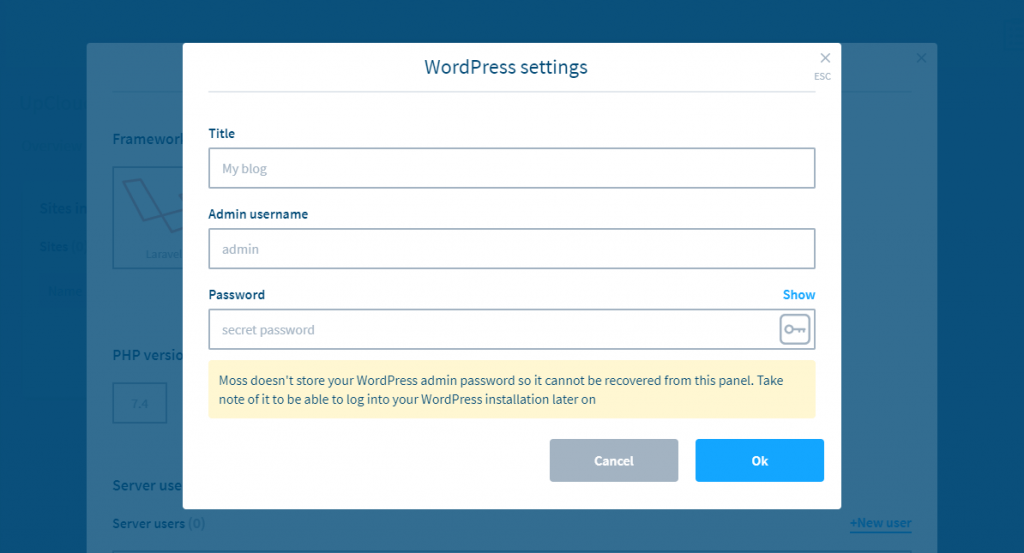 How To Get Started With Moss - UpCloud