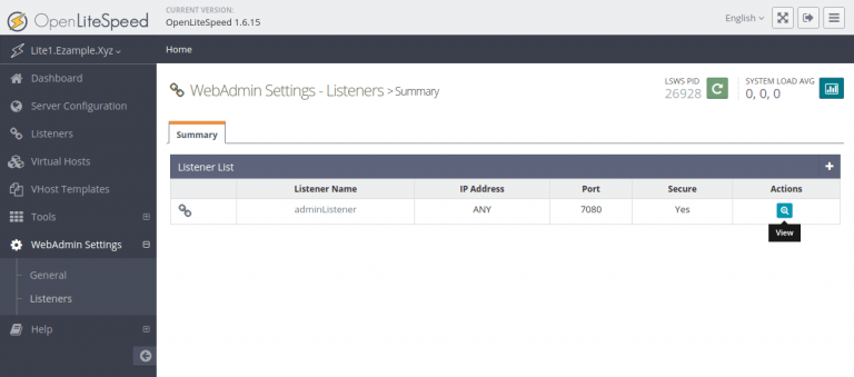 How To Install OpenLiteSpeed Fast And Secure Web Server - UpCloud
