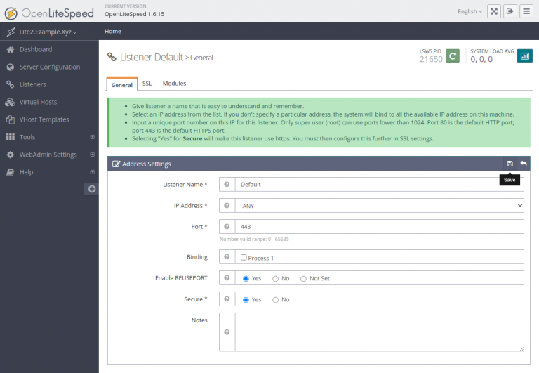 How To Install OpenLiteSpeed Fast And Secure Web Server - UpCloud