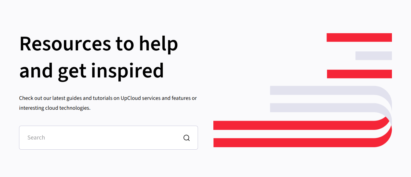 UpCloud Resources – Docs, Tutorials & Tools