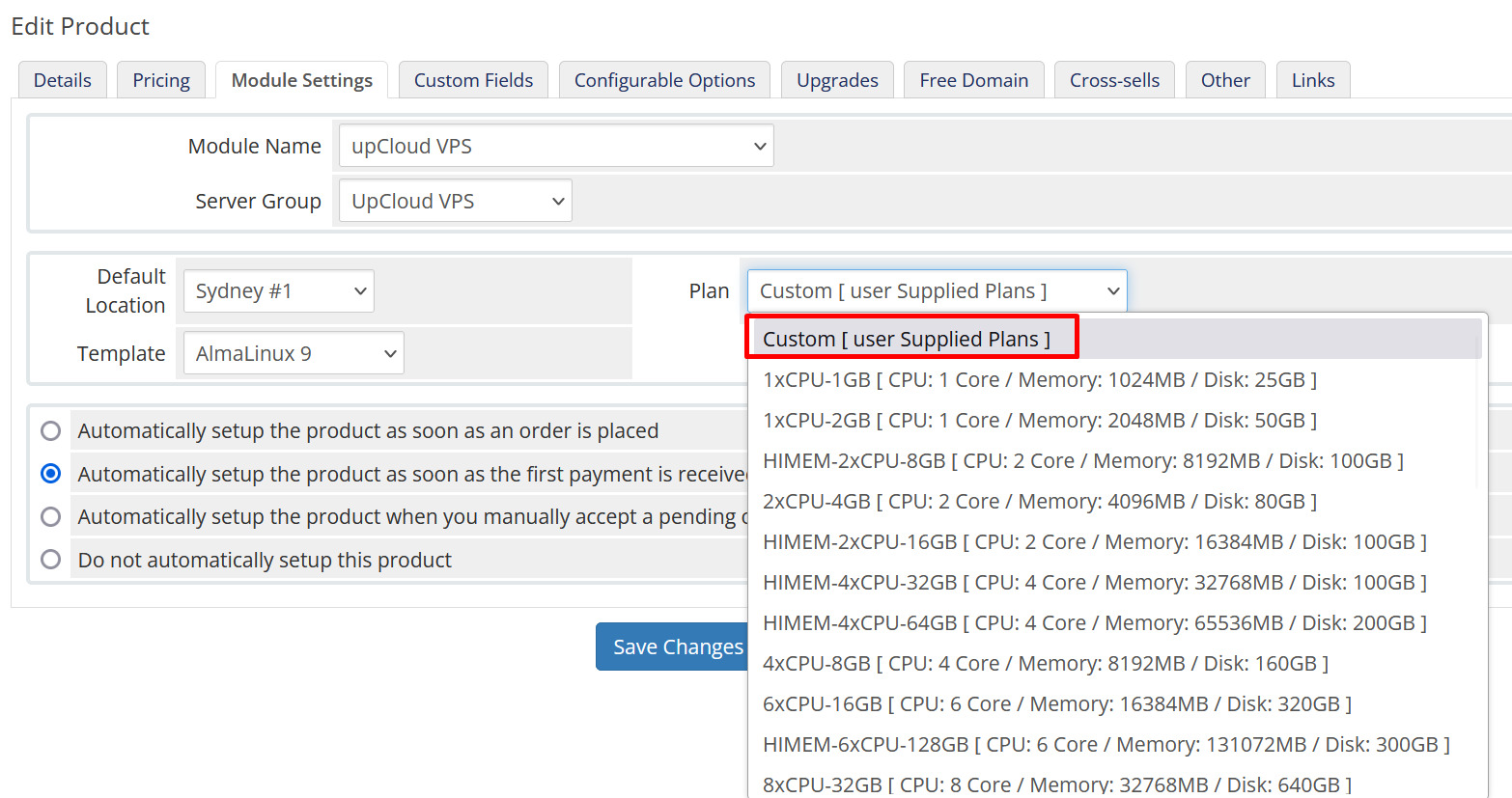 UpCloud WHMCS Module Installation Guide - UpCloud