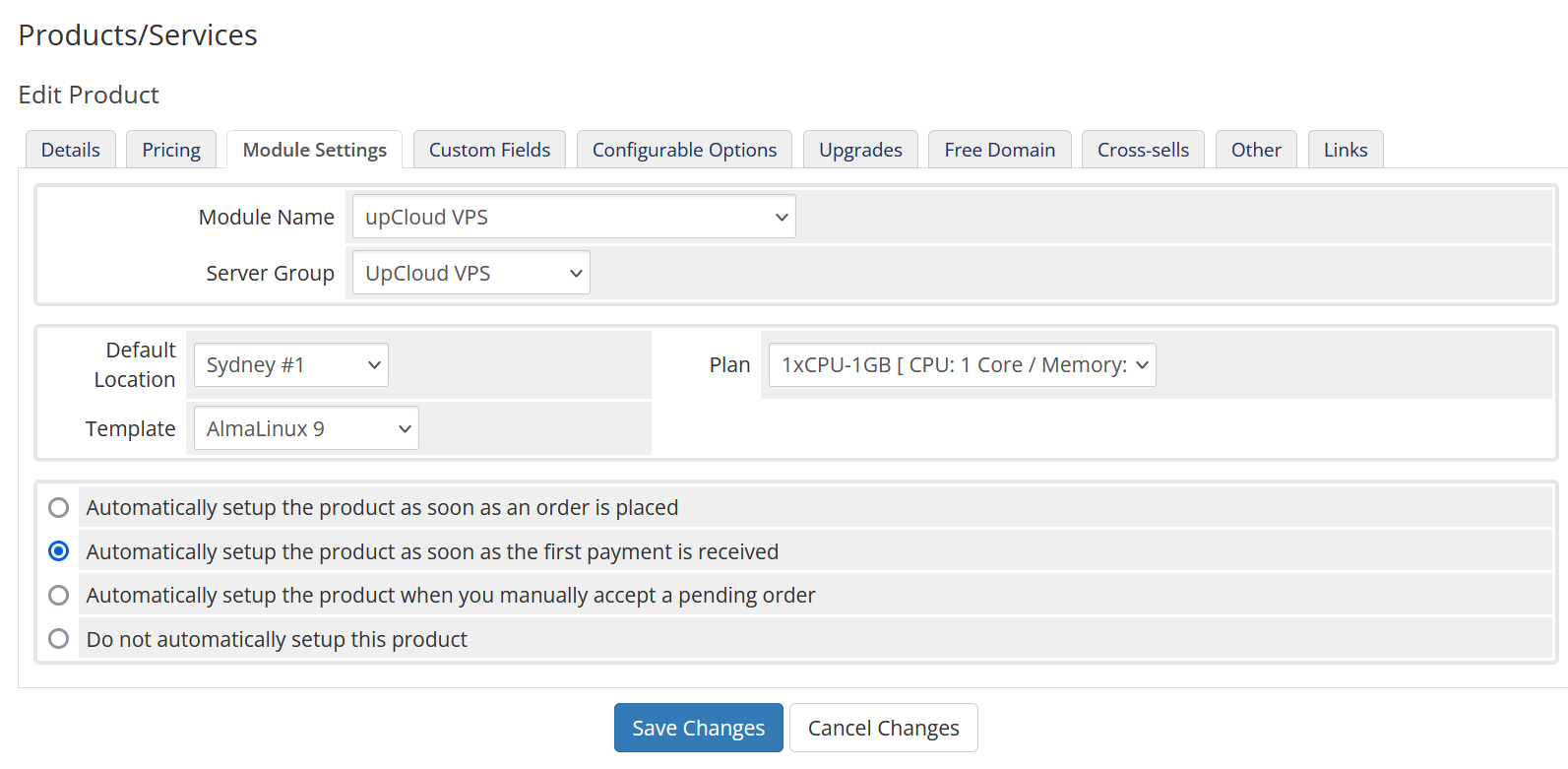 UpCloud WHMCS Module Installation Guide - UpCloud