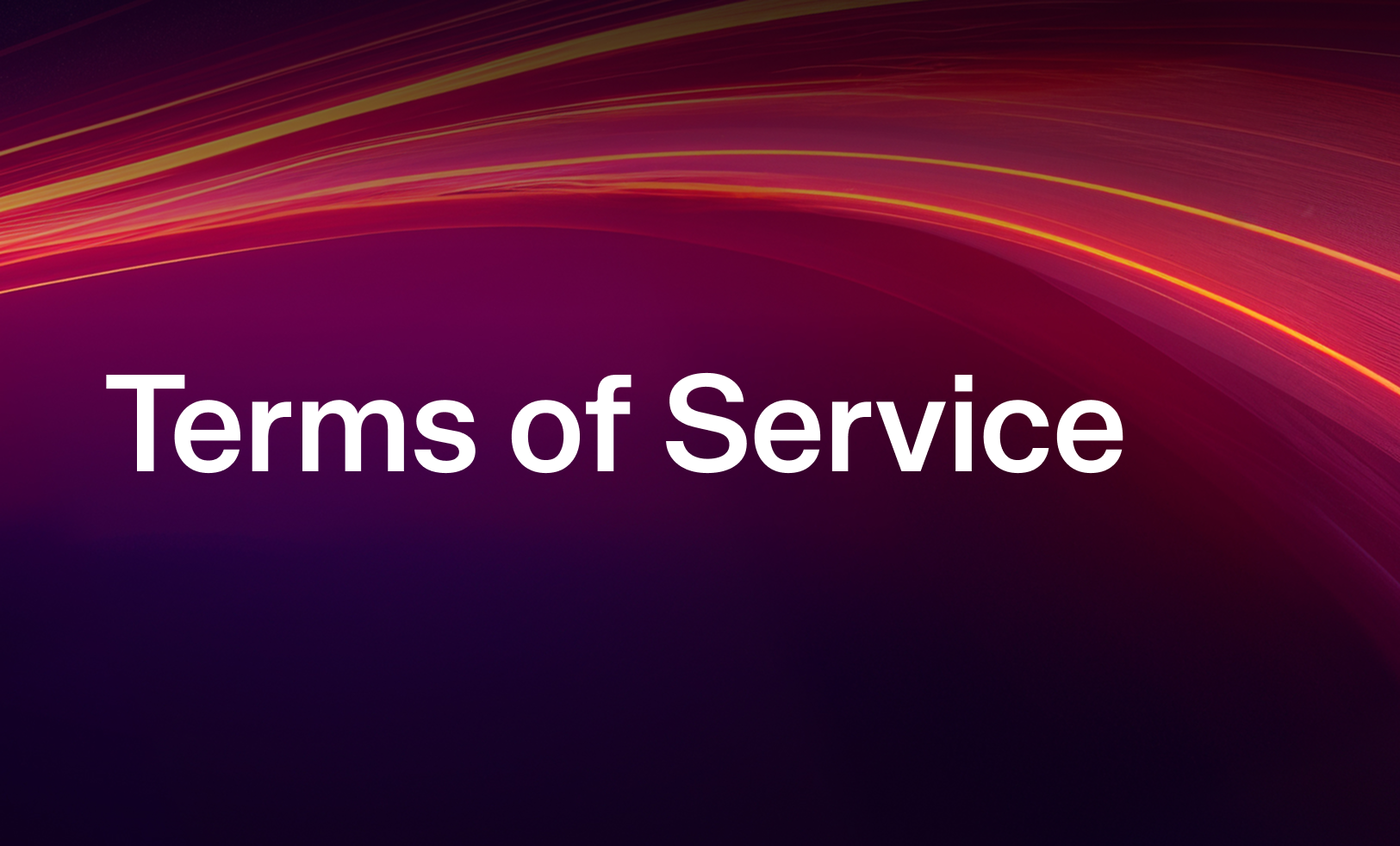 Terms Of Service - UpCloud