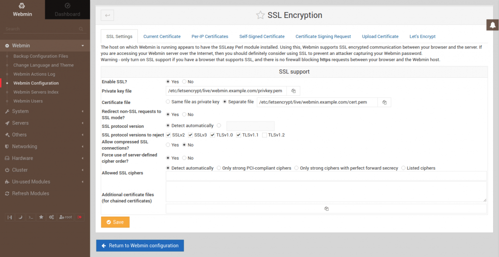 How To Install Webmin On Debian 10 - UpCloud